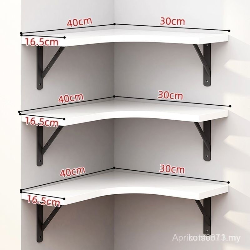 Bookshelf Hanging Corner Corner Shelf Wall Corner Wall Hanging Corner ...