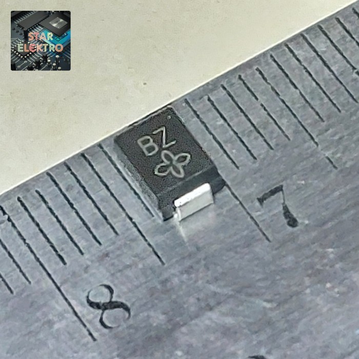 Bz SMBJ24CA SMB Do-214AA J24CA Diode Surge ESD Protection SMBJ 24CA 600W 24V TVS Littlefuse ...