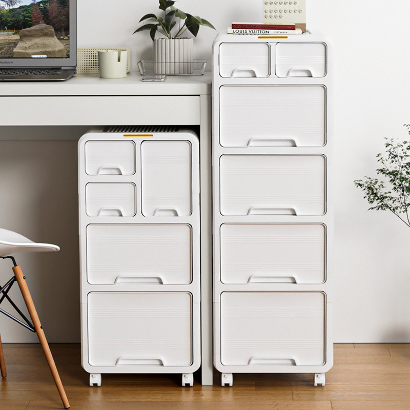 Drawer Storage Cabinet Office A4 File Locker Household Under Desk Multi ...