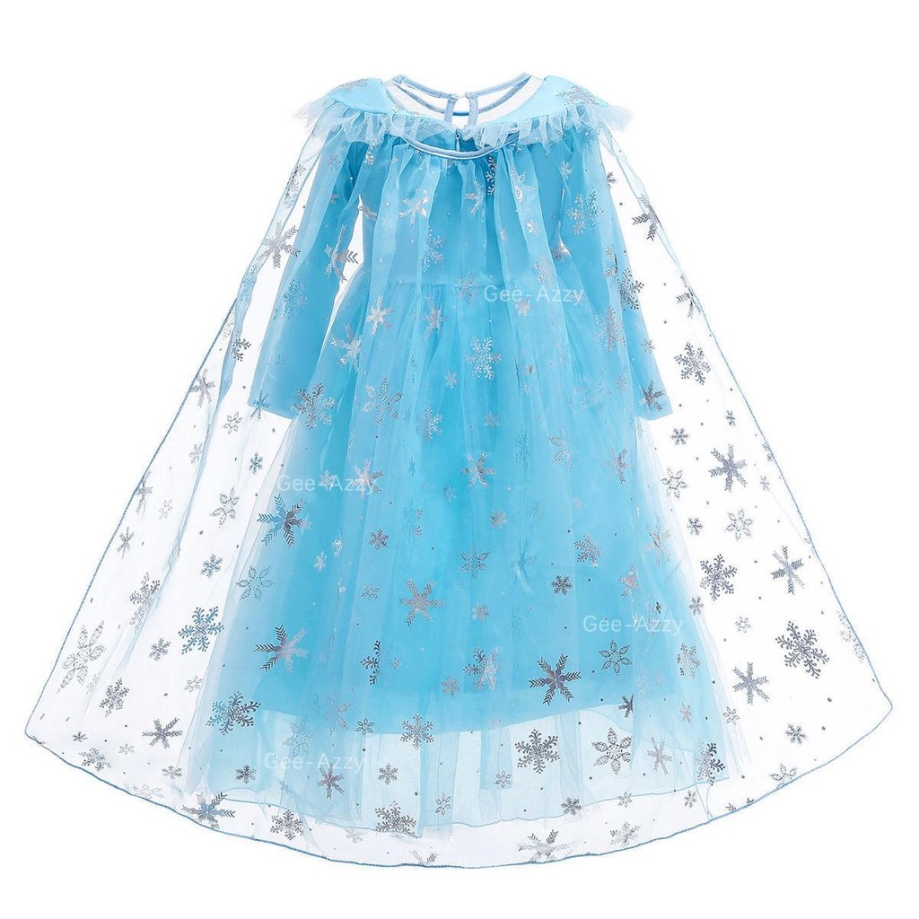 Frozen Princess Dress Elsa Girls Dress Elsa Elsa Children's Birthday ...