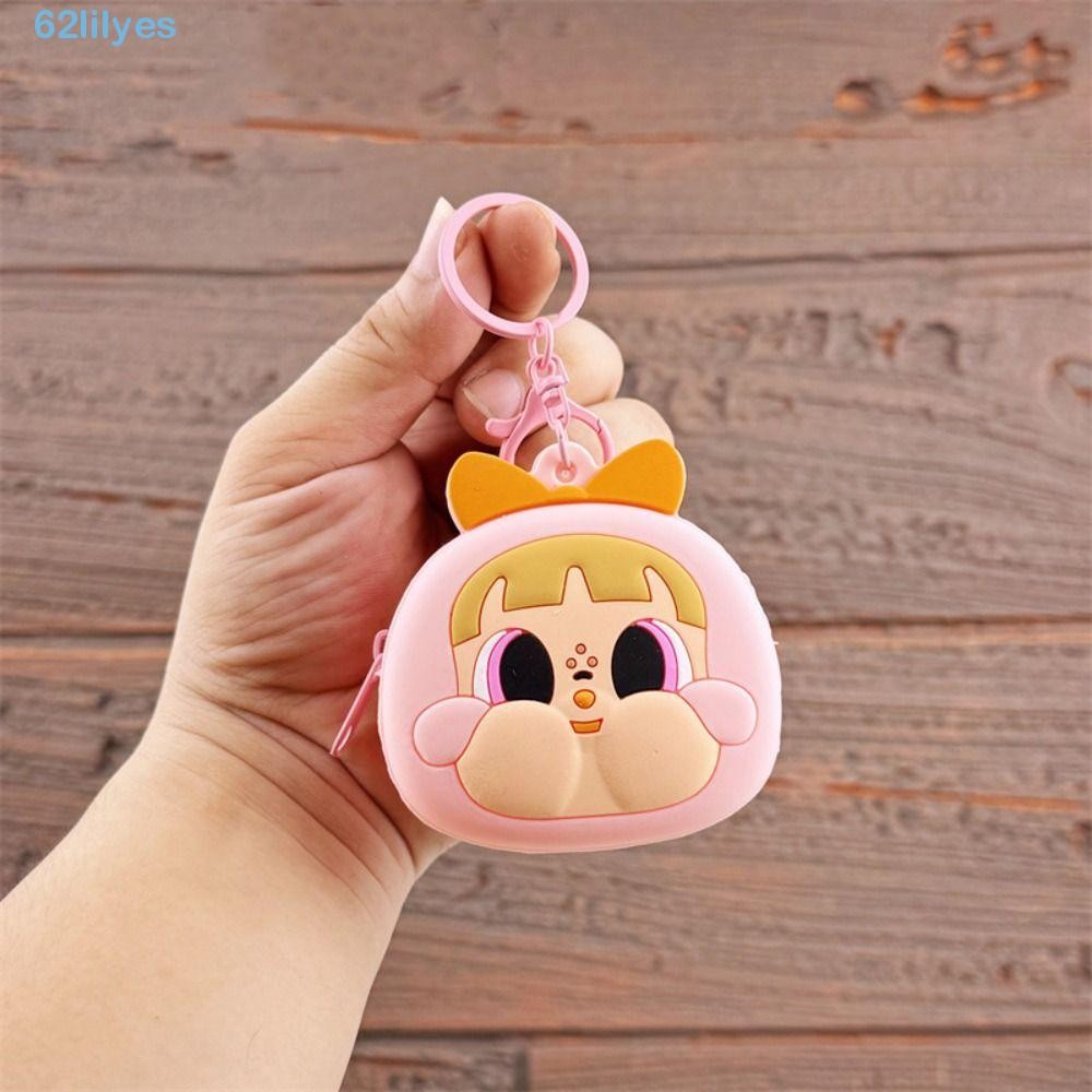 LILYES The Powerpuff Girls Doll Pendant, Anime Figure Silica Gel ...