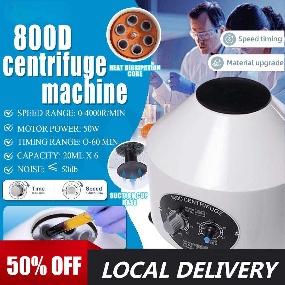 centrifuge machine prp machine 800D 4000rpm Timing Laboratory ...