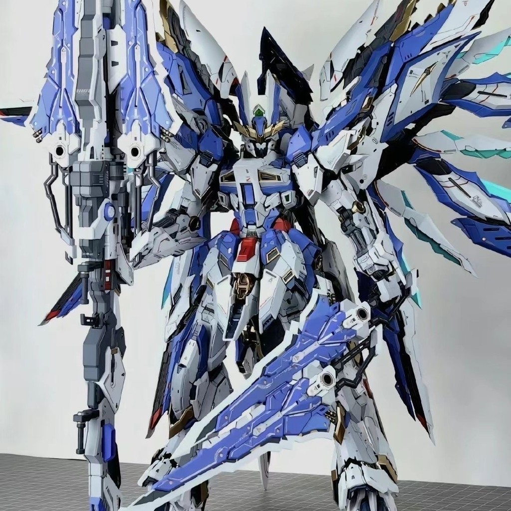 Assembly Model HG Strike Newborn Freedom Warrior Seven Swords Red ...