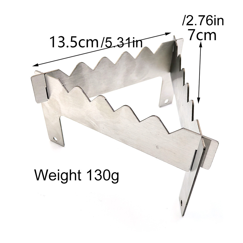 Folding Alcohol Stove Rack Stainless Steel Outdoor Portable Burner ...