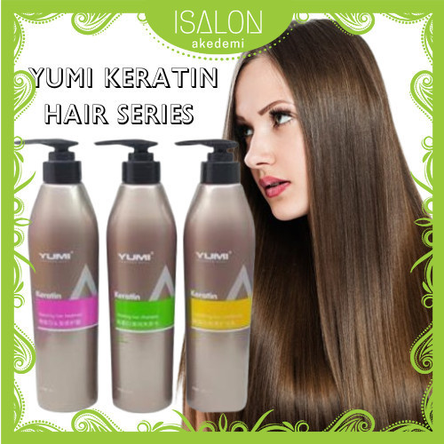 [YUMI KERATIN] SERIES HAIR REPAIR TREATMENT/MOISTING SHAMPOO ...