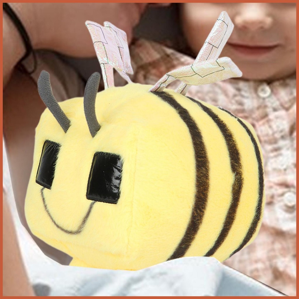 For Minecraft Movie Bee Plush Bee Plush Game Figure Plushie Bee Doll ...