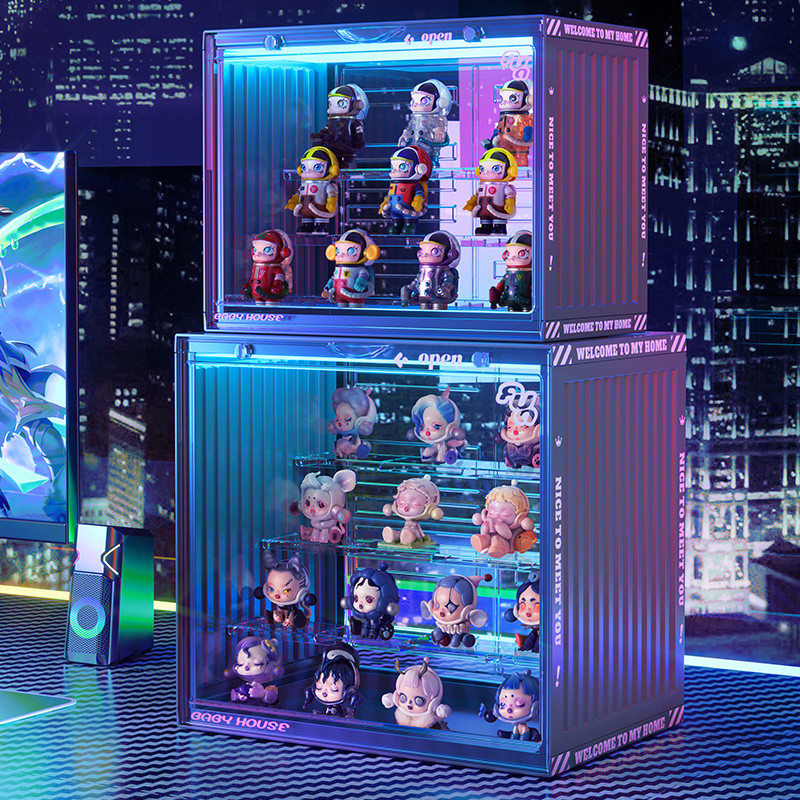My Mystery Box Storage Display Stand Transparent Anti-dust Hand-Made ...