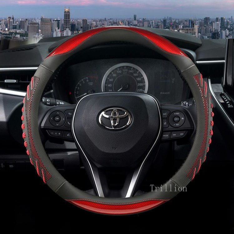 Car Steering Wheel Cover toyota steering cover for Toyota Vios Fortuner ...