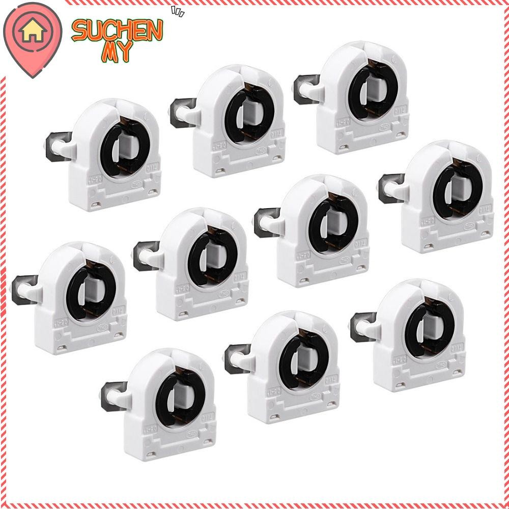 SUCHENMY 10Pcs G13 Base, Durable Non-Shunted T8 Fluorescent Light ...