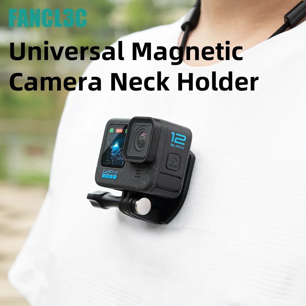 Universal Magnetic Camera Neck Holder Mount Hanging Bracket Quick ...