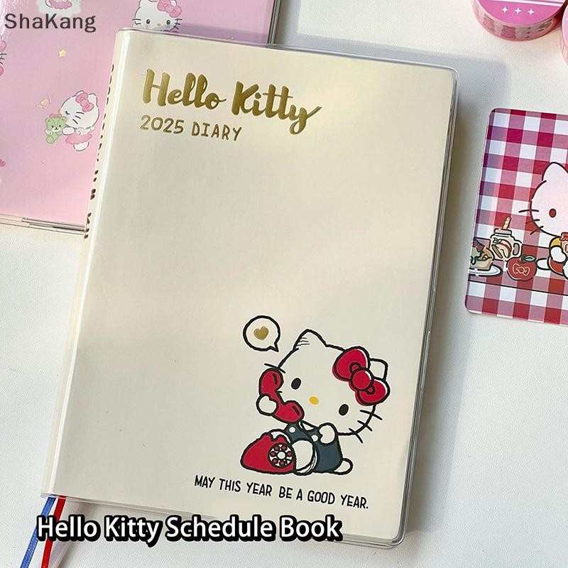 SKMY Kawaii Sanrio A5 Cartoon Notebook Hello Kitty Handbook Schedule ...