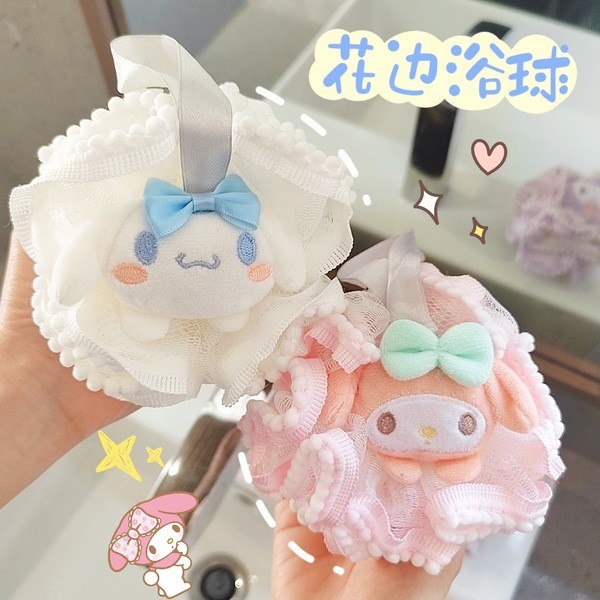scrub a bath bath Sanrio mandi bom mandi bunga mandi kanak-kanak mandi ...