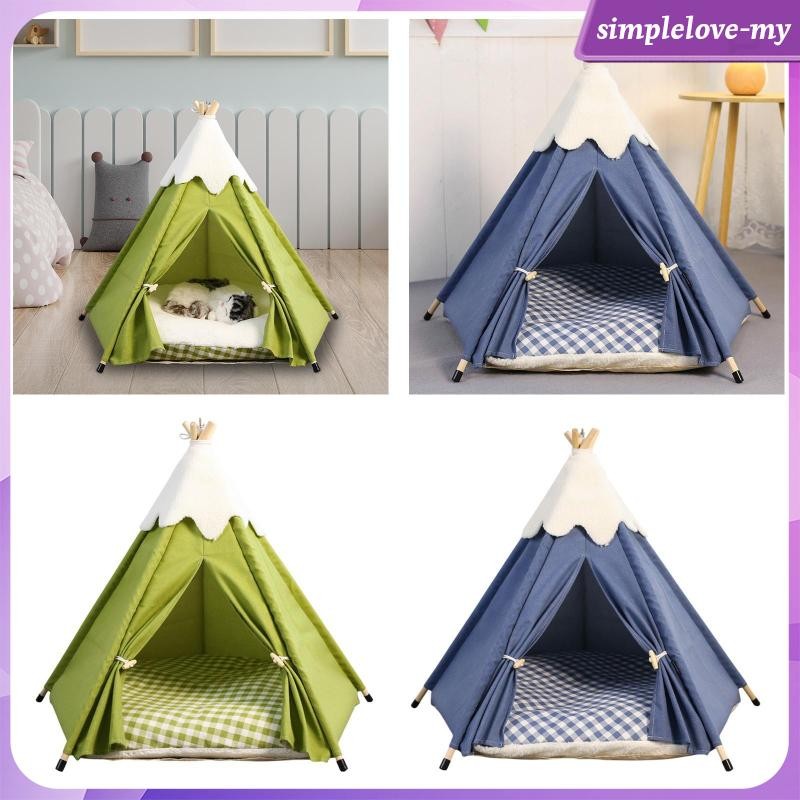 [SimpleloveMY] Pet Tent House Hideaway Non Slip Bottom Cat Tent for ...