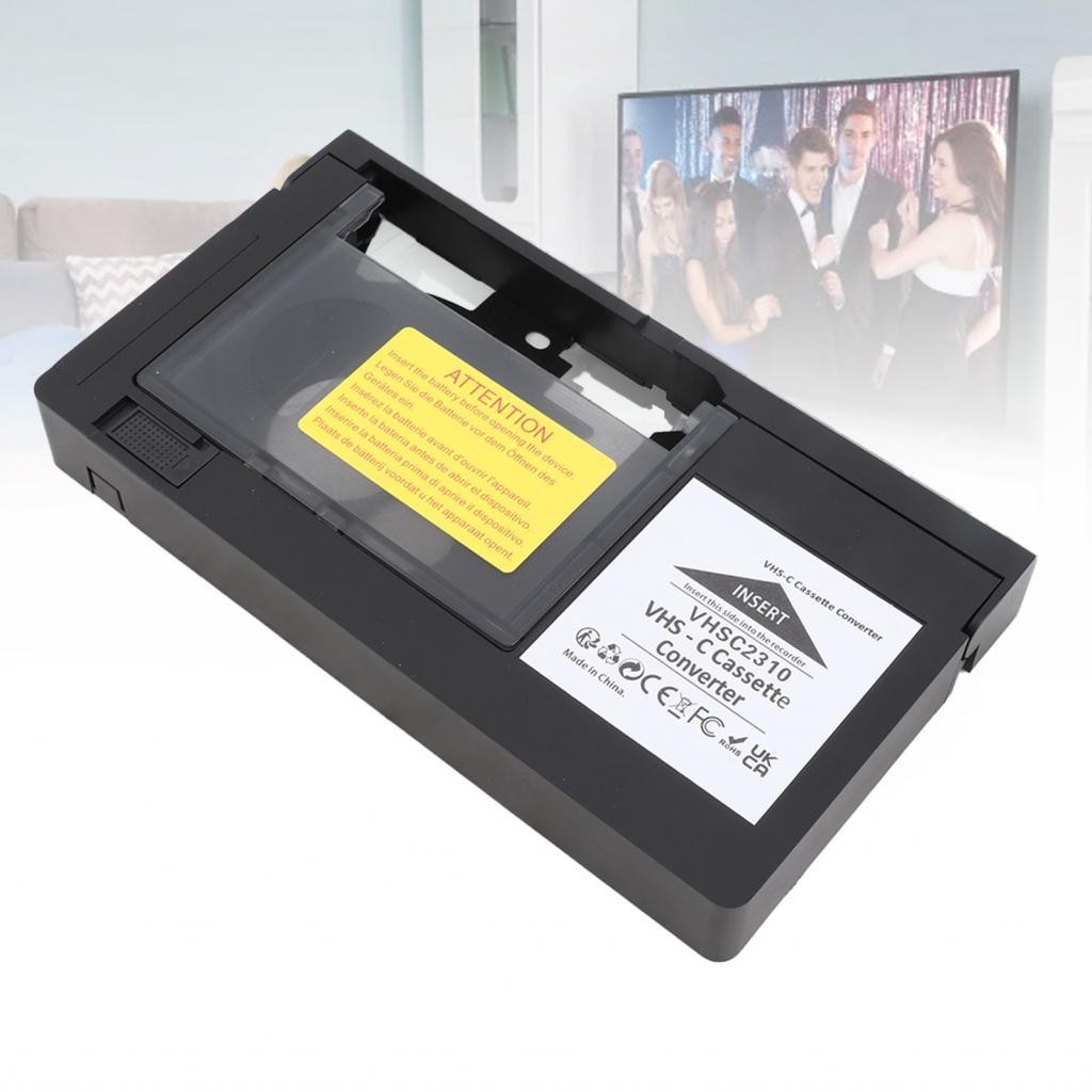 Flyingshop VHS C to Cassette Adapter for S and Tapes etc Not Compatible ...