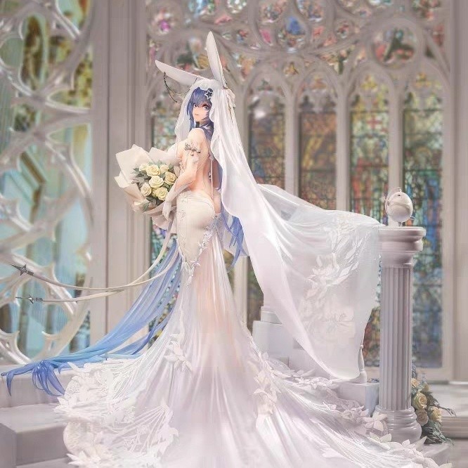 Ready Stock APEX Azur Lane Garden Snow White Ceremony Wedding Flower ...