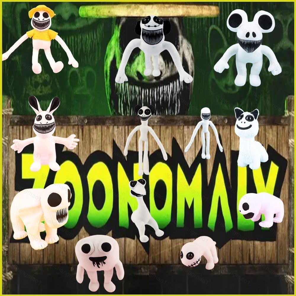 PS1 Zoonomaly Plush Dolls Gift For Kids Zookeepers Smile Cat Monster ...