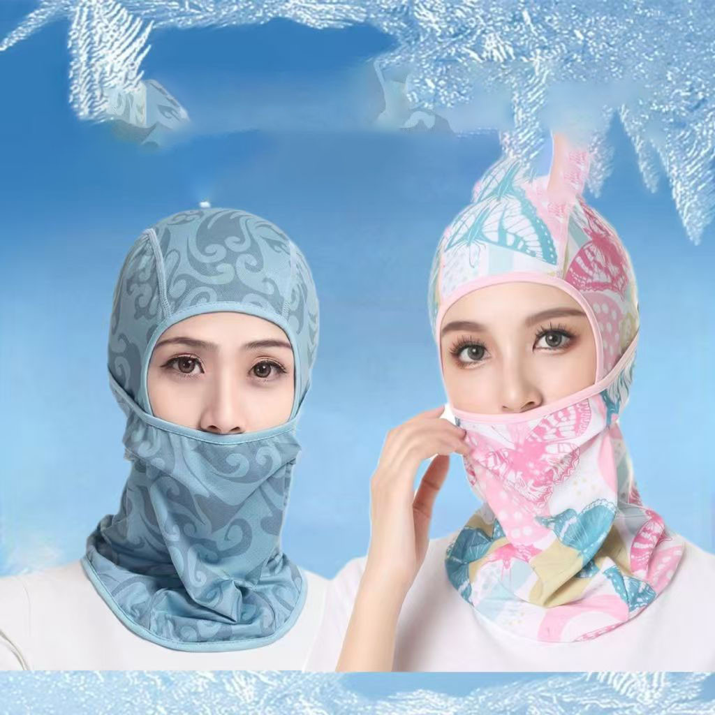 ST2 Outdoor Summer Cooling Sensation Sun Protection Face Shield High ...