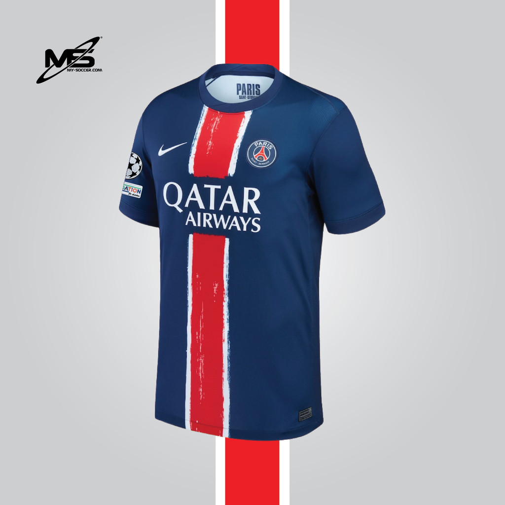 UCL Nike Paris Saint Germain PSG Home 2024-25 Stadium Jersey (Completed ...
