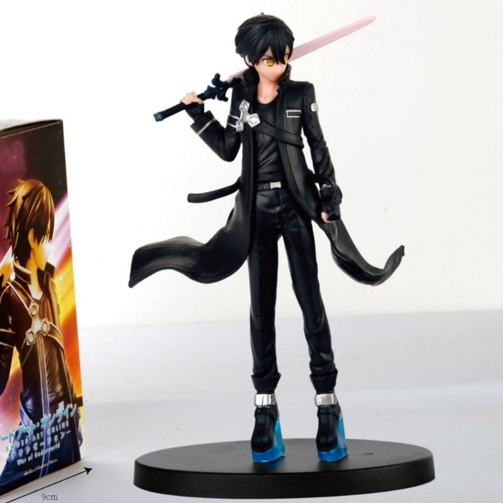 Anime Sword Art Online Figure Standing Posture Kiritani Kazuto Figure ...
