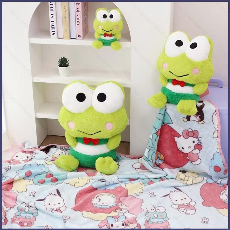 ZY1 Big-eyed frog Kero Kero Keroppi Plush Dolls For Girls Stuffed Toys ...