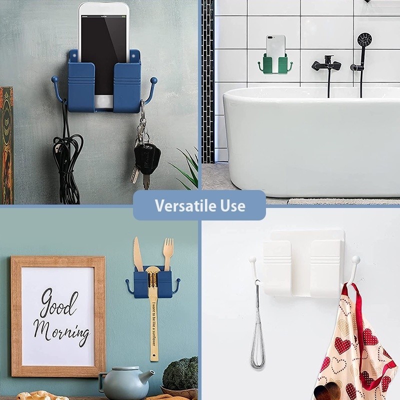 🔥𝑹𝑬𝑨𝑫𝒀 𝑺𝑻𝑶𝑪𝑲🔥《 𝗗𝗥𝗜𝗟𝗟 𝗙𝗥𝗘𝗘 》Wall Mounted Self Adhesive Phone Holder ...