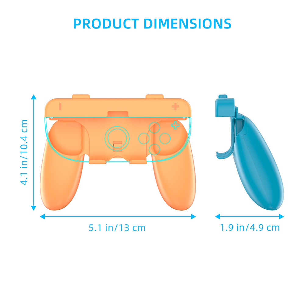 [Getdouble.my] 2 PCS Hand Grips for Nintendo for Switch 2 Joy-Con ...