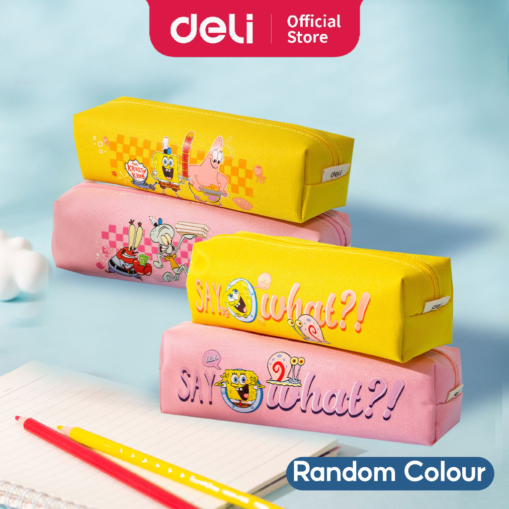 Deli SpongeBob SquarePants Series Pencil Case Storage Box Barang ...