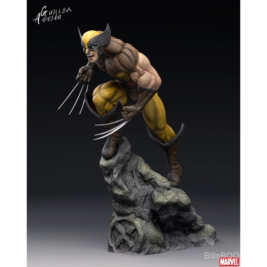 Wolverine/3D Printing Model stl Data File White Embryo Character Figure ...