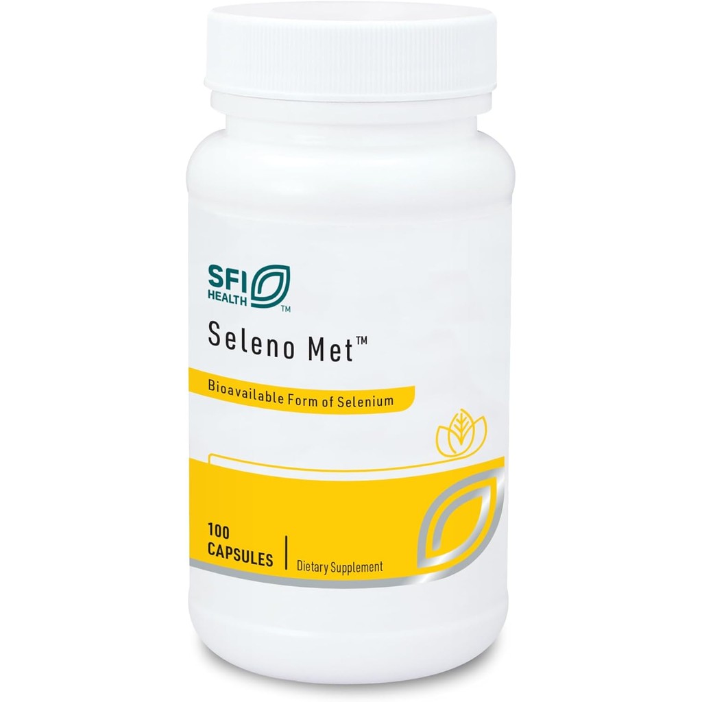 Klaire Labs Seleno Met - 200mcg Selenium as Hypoallergenic ...
