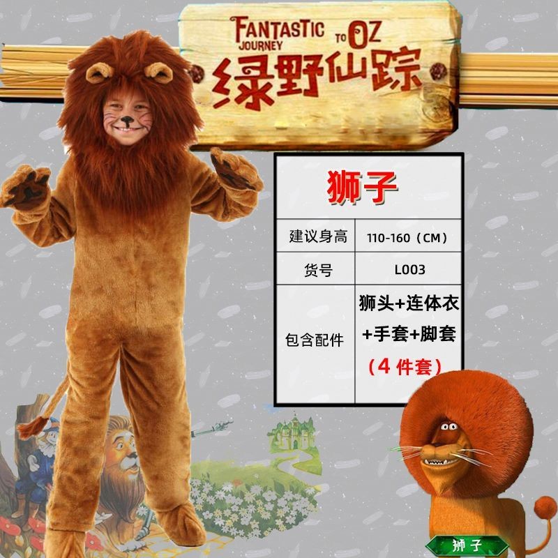 Halloween Children's Lion Costume The Lion King Costume Simba Costume ...