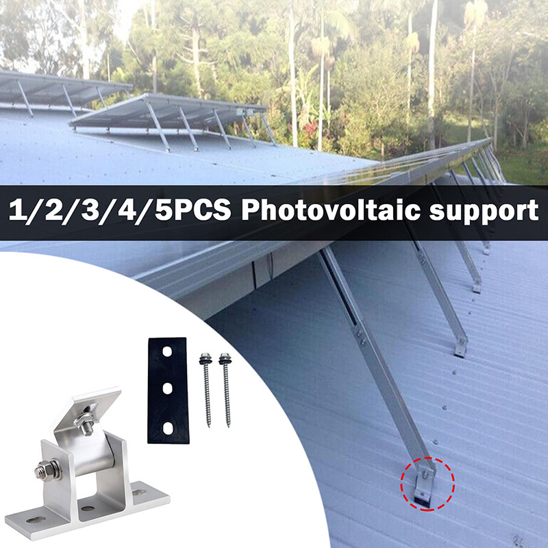 1/2/3/4 PCS Adjustable Photovoltaic Support, Roof Mounting Attachment ...