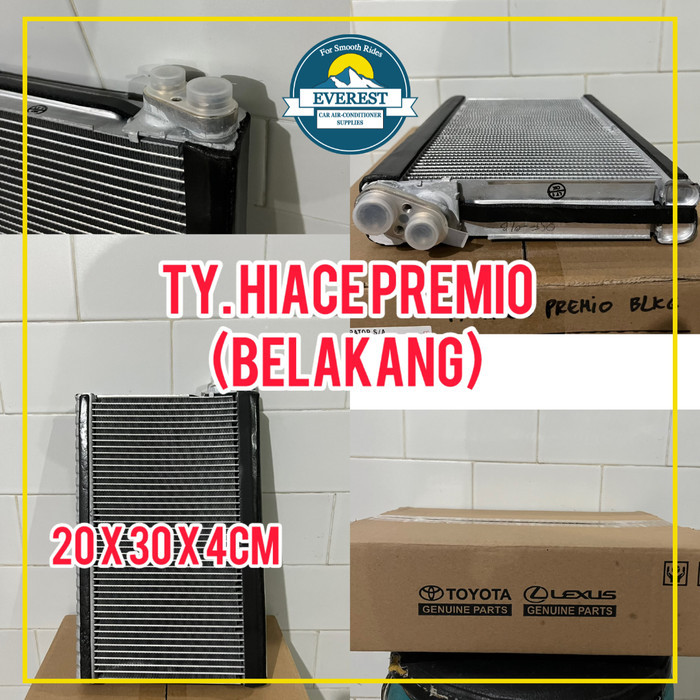 Toyota Hi Ace Hiace Premio Rear Car AC Evaporator Cooling Coil | Shopee Malaysia