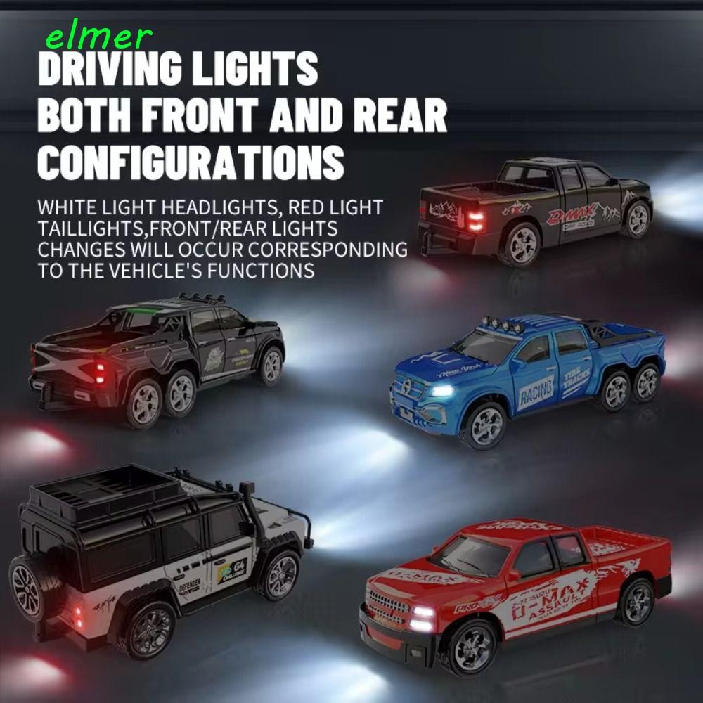 ELMER Mini Racing Car, 5-Channel Remote Control Electric Off-road ...