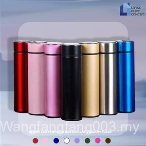 500ML istimewa pintar LED suhu paparan vakum Flask Thermos simpan botol ...