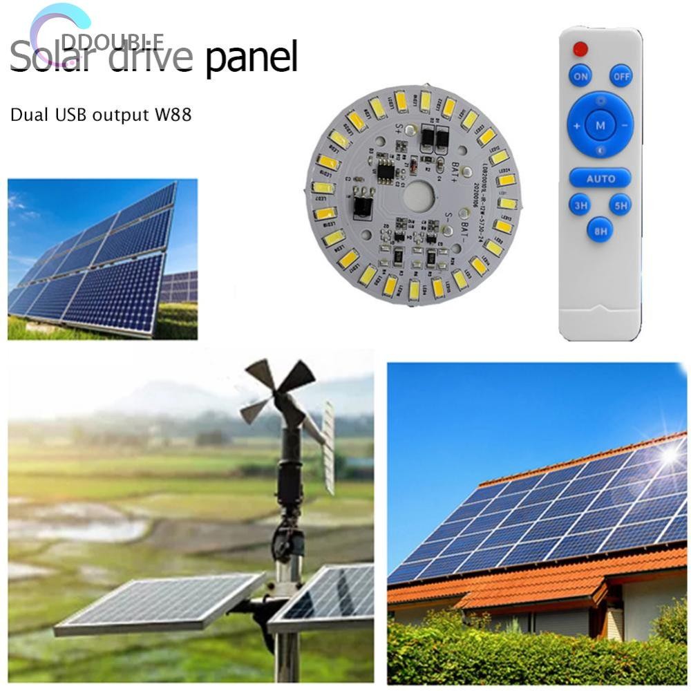 [Ddouble.my] 12W Circle Light Remote Control LED Panel Round Solar ...