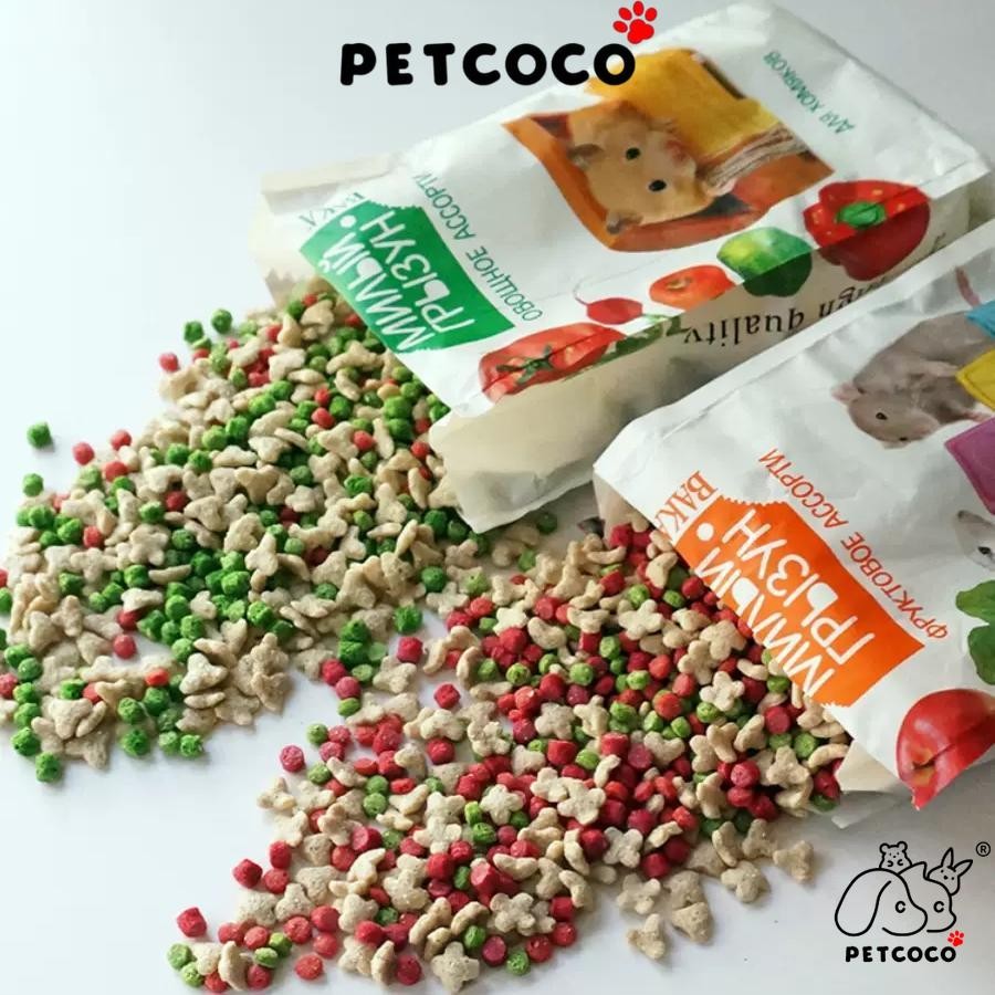 PetCoCo 🐾 Russia Baka Hamster Staple Food 200g Vegie & Fruits Dwarf ...