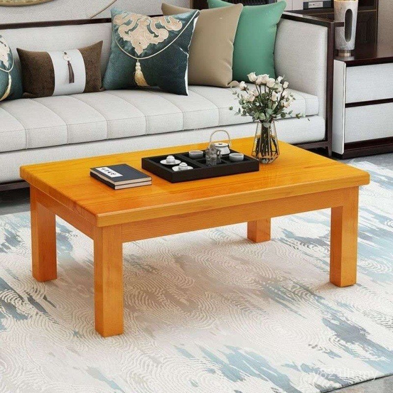 Meja teh moden, kayu pepejal meja teh, pangsapuri kecil dua guna, ruang ...