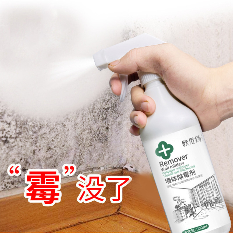 500ml Wall Mold Remover on Ceiling Spray Mildew Removal Anti Mold Spray ...