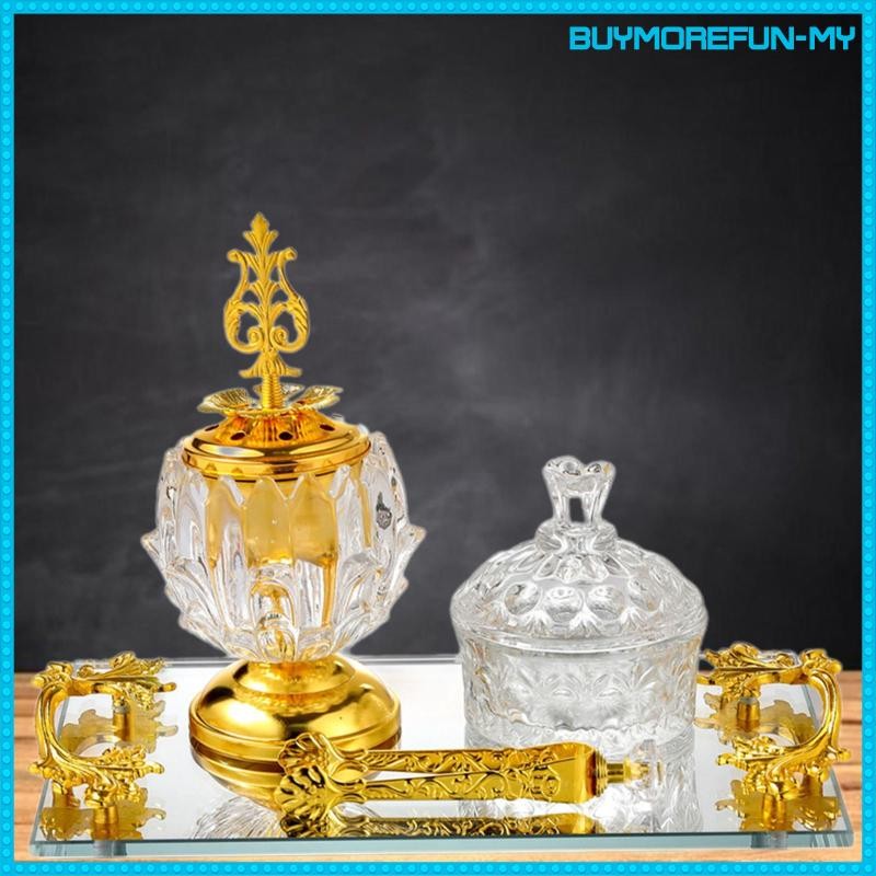 [BuymorefunMY] Glass Burner Set Arabian Burner Set Practical with ...