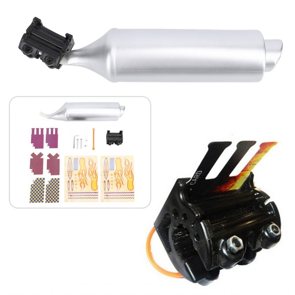 Maib Motorcycle Exhaust Sound System Anti Crack Robust Bike Pipe for ...