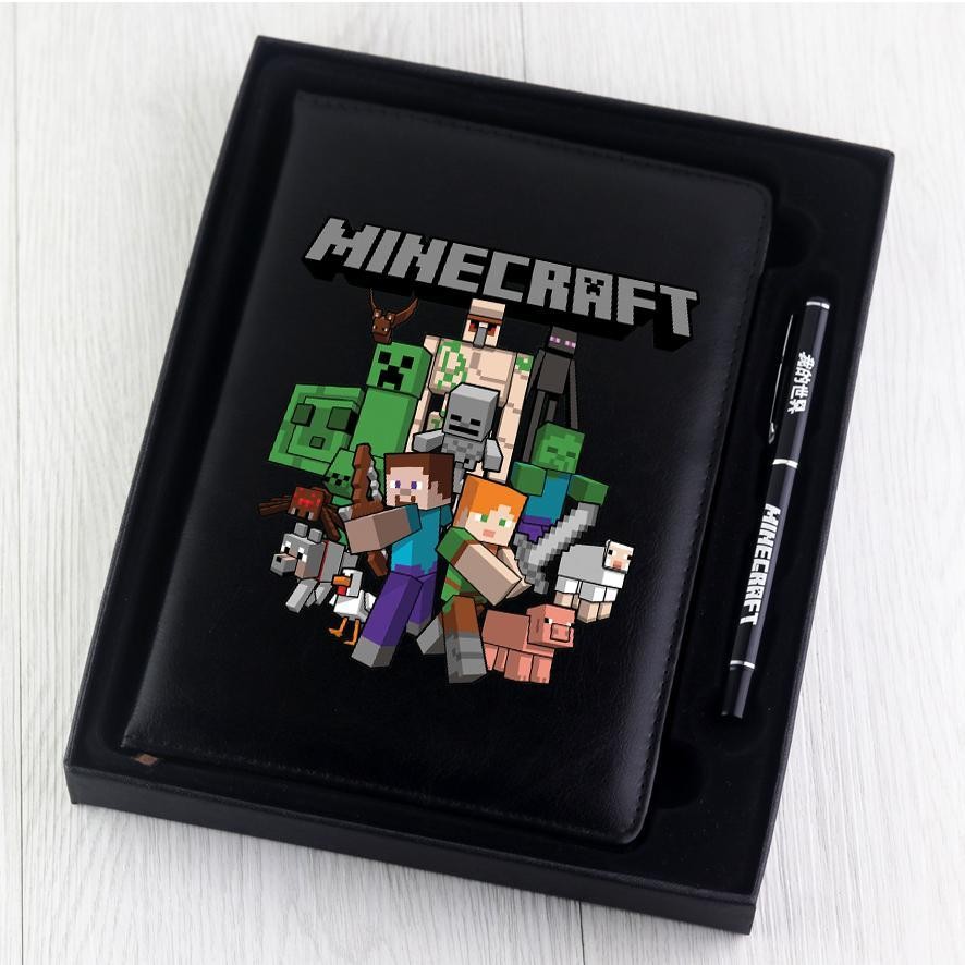 Minecraft Merchandise Notebook Creeper Lego Moo Mushroom End Shadow ...