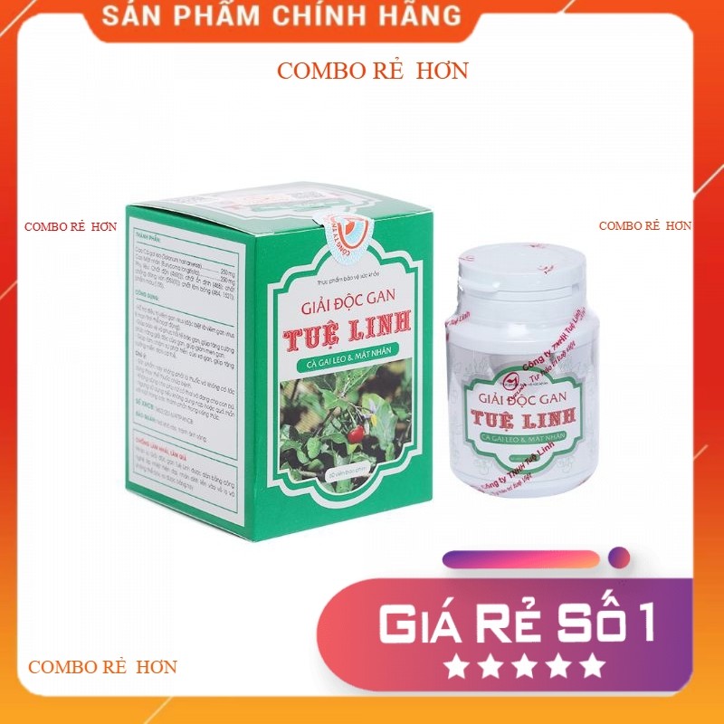 Combo 02 BOXES of Tue Linh liver detoxification to support liver ...