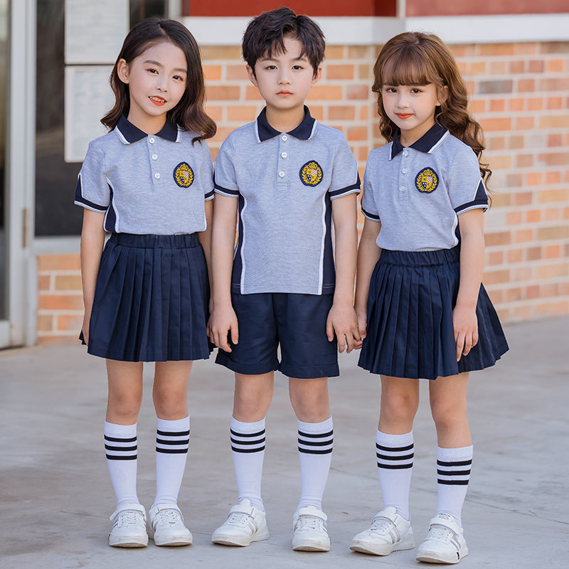 Elementary School Students Kindergarten Uniform Summer School Uniform ...