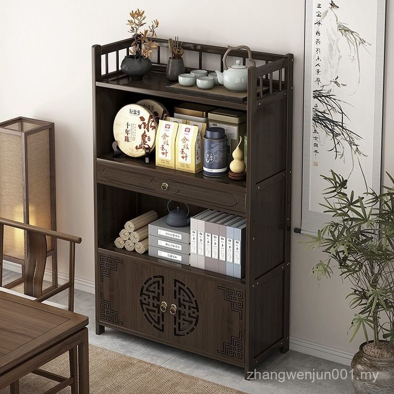 New Chinese Style Bogu Rack Tea Room Tea Rack Non-Solid Wood Tea Set ...