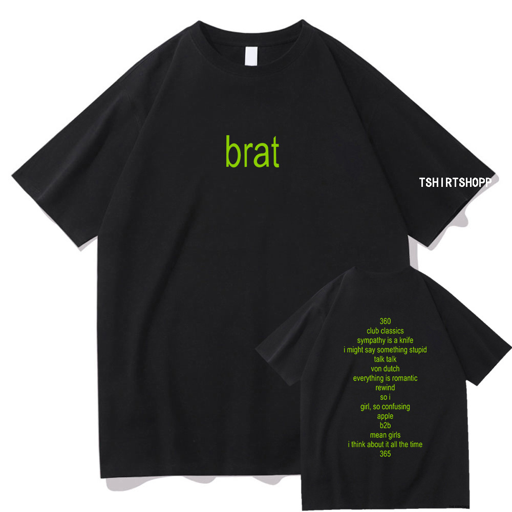 2025 New Special Guest Shygirl Tshirts Brat Album 2025 Tour Clothing ...
