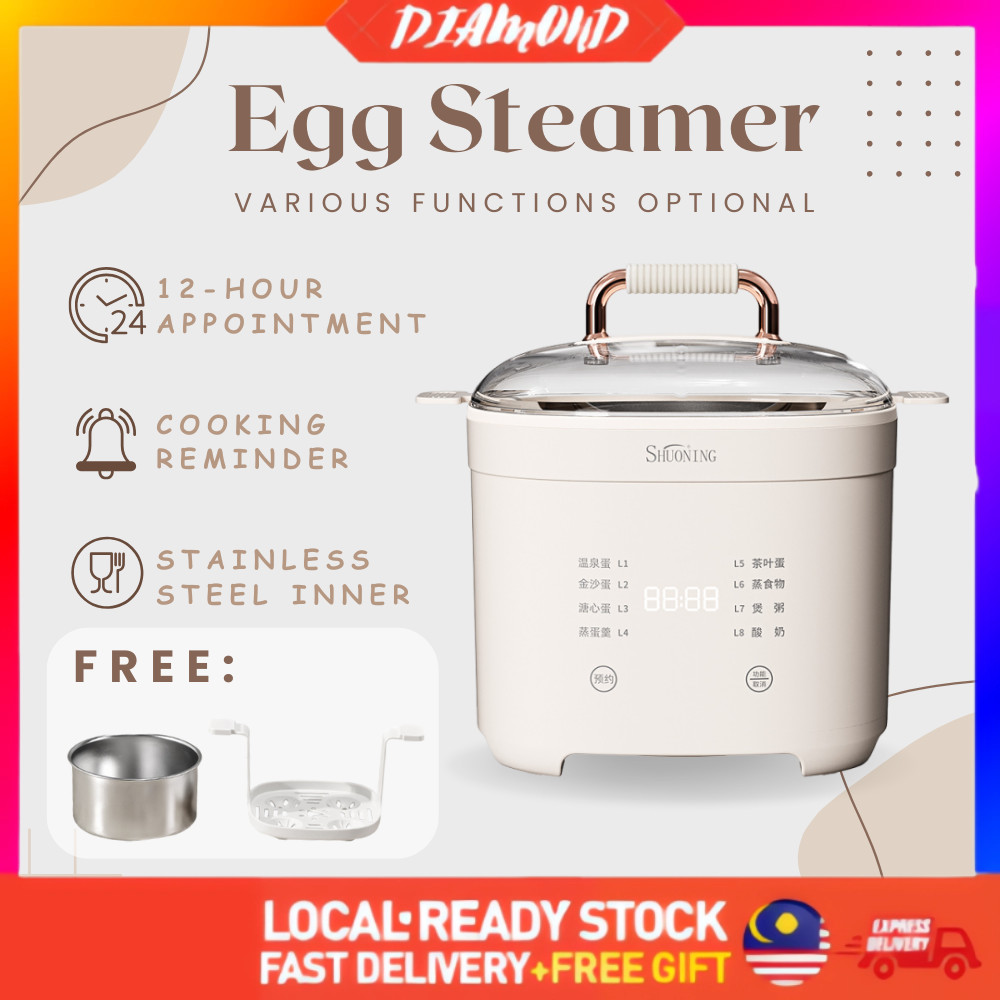 Diamond Automatic Egg Cooker Egg Steamer Egg Boiler Machine Egg Steamer ...