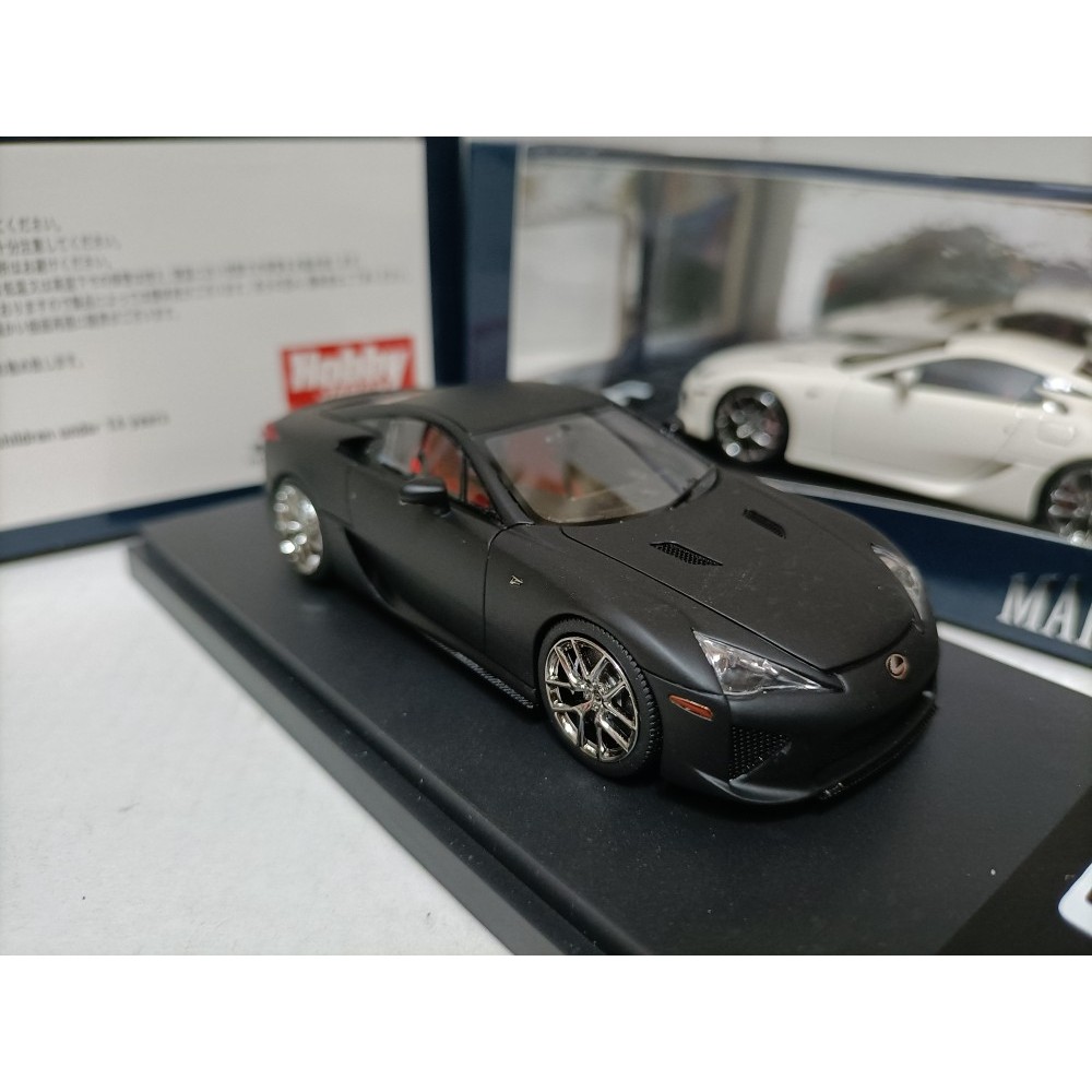Mark43 1 43 Toyota Lexus Lexus Supercar Model Lexus LFA RHD Matte Black ...