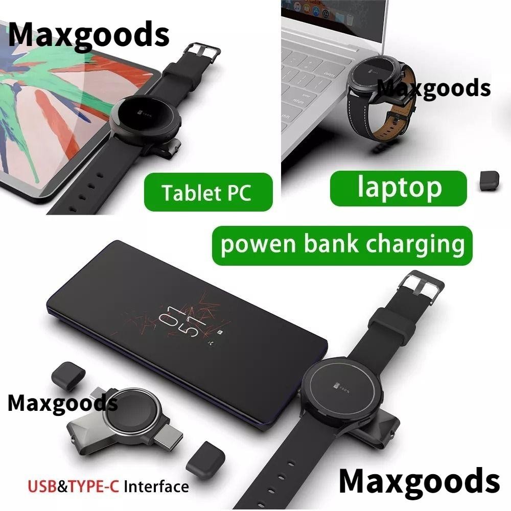 MAX Smart Watch Chargers, Magnetic Station Wireless Charger, Mini ...