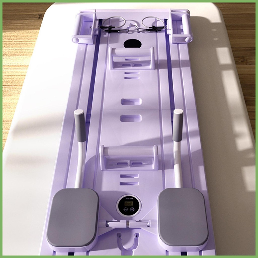 Pilates Reformer Set Foldable Pilates Sliding Reformer Machine Pilates ...