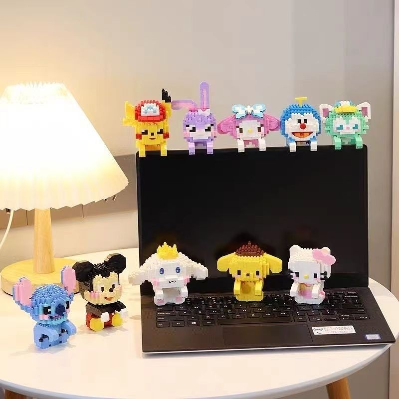 Toy Lego Gift Building Blocks ins Particle DIY Office Screen Pendant ...